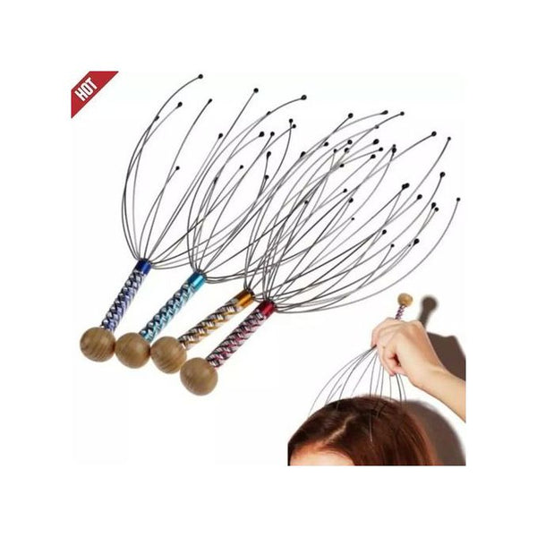 Manual Octopus Head & Scalp Massager – ELEGANT NATURALS KE